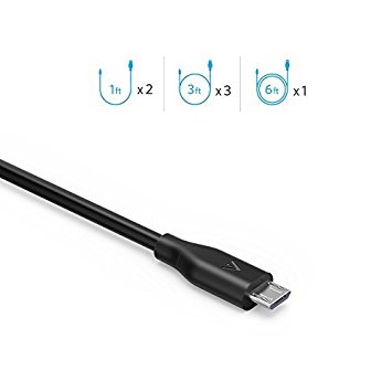【レビュー】Anker PowerLine Micro USBケーブル 6本セットを買ってみた | ガジェットスタイル