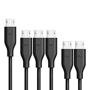 【レビュー】Anker PowerLine Micro USBケーブル 6本セットを買ってみた | ガジェットスタイル